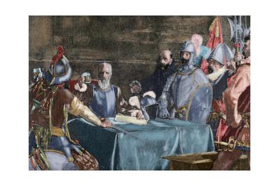 'The Blood Compact's Ceremony Between Miguel Lopez De Legazpi (1503 ...