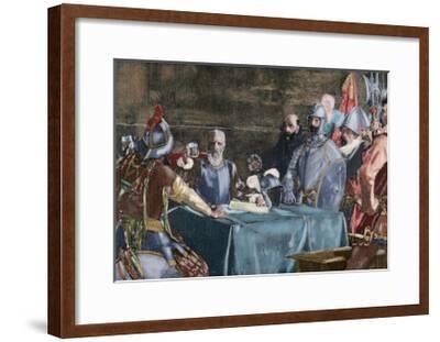 'The Blood Compact's Ceremony Between Miguel Lopez De Legazpi (1503 ...