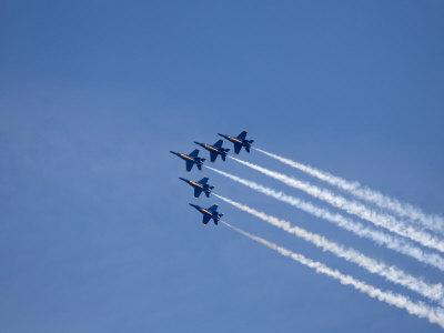 'The Blue Angels, Performing at SEAFAIR, Seattle, Washington, USA ...