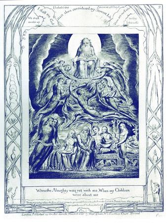 'The Book of Job illustrations by William Blake' Giclee Print - William ...