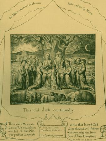 'The Book of Job illustrations by William Blake' Giclee Print - William ...