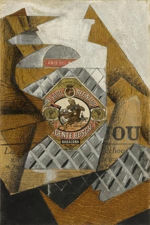 'The Bottle of Anís Del Mono (La Bouteille D'Ani), 1914' Giclee Print ...