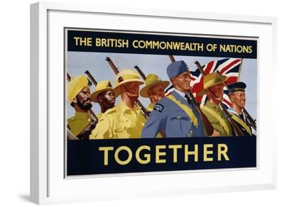 'The British Commonwealth of Nations - Together Poster' Photographic ...
