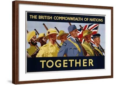 'The British Commonwealth of Nations - Together Poster' Photographic ...