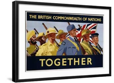 'The British Commonwealth of Nations - Together Poster' Photographic ...