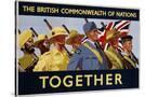 'The British Commonwealth of Nations - Together Poster' Photographic ...