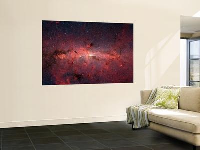 'The Center of the Milky Way Galaxy' Print | AllPosters.com