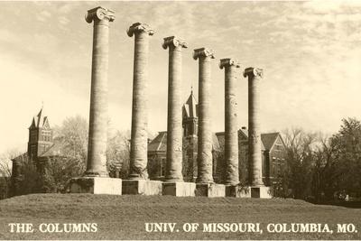 'The Columns, University of Missouri' Posters | AllPosters.com
