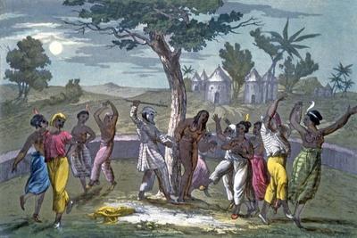 'The Dance of the Mombo-Jombo, according to the Travels of Mungo Park ...