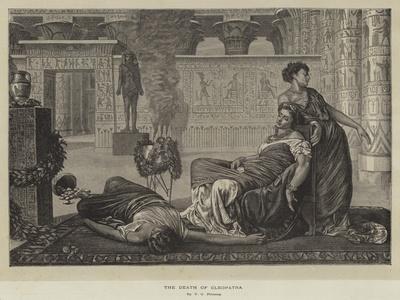 'The Death of Cleopatra' Giclee Print - Valentine Cameron Prinsep ...