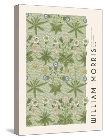 'Morris Collection - Daisy' Stretched Canvas Print - The Drammis ...