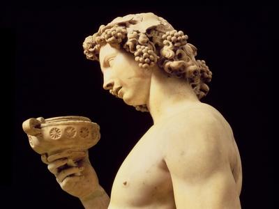 'The Drunkenness of Bacchus, Detail of His Head, Sculpture by ...