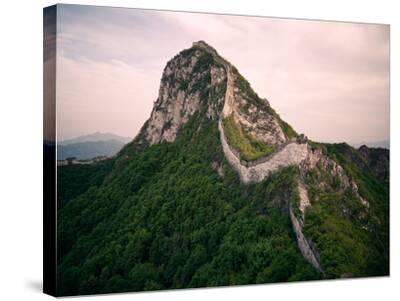 'The Eagle Flies Facing Upward' Stretched Canvas Print - Byron Yu ...