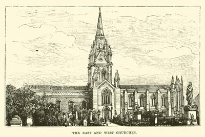 'The East and West Churches' Giclee Print | AllPosters.com