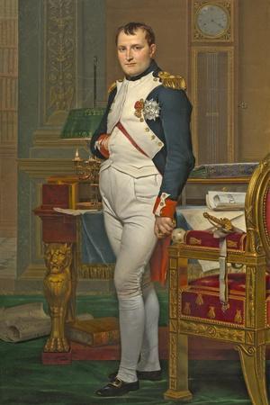 'The Emperor Napoleon in His Study at the Tuileries, 1812' Giclee Print ...