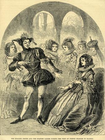 'The English Jester and the Spanish Ladies During the Visit Prince ...