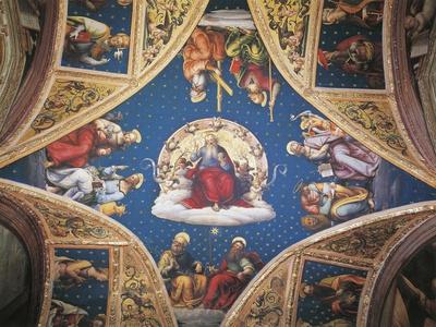 'The Eternal Father, with Saints and Evangelists, 1496-1500' Giclee ...