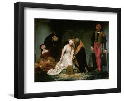 'The Execution of Lady Jane Grey, 1833' Giclee Print - Hippolyte ...