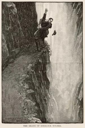 'The Final Problem the Death of Sherlock Holmes' Photographic Print ...
