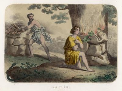 'The First Murder: Cain Kills His Brother Abel and is Thereafter Marked ...