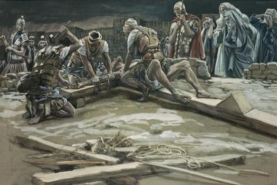 'The First Nail' Giclee Print - James Tissot | AllPosters.com