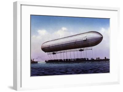 'The First Zeppelin, LZ.1, Makes Its Maiden Flight Over the Bodensee ...