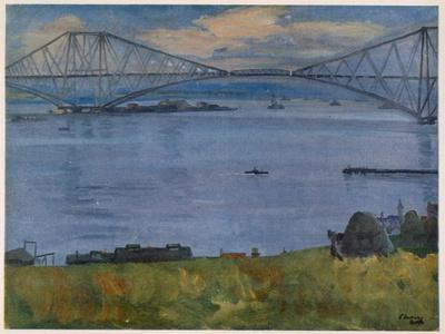 'The Forth Bridge, 1914, from British Artists at the Front ...