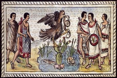 'The Foundation of Tenochtitlan' Giclee Print | AllPosters.com