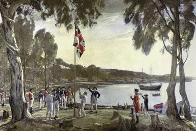 'The Founding of Australia by Capt. Arthur Phillip, 26th January 1788 ...