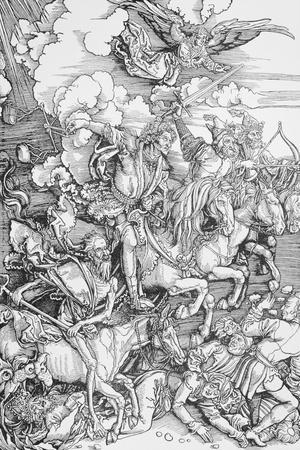 'The Four Horsemen of the Apocalypse by Albrecht Durer' Giclee Print ...