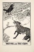 'The Fox and the Crow,From A Hundred Fables of Aesop, Pub.1903 ...