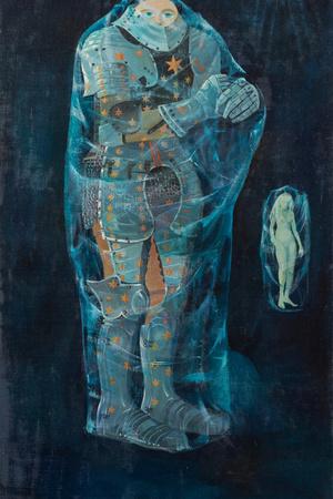 'The Frozen Man, 1966 (Oil on Canvas)' Giclee Print - Donatella Merlo ...