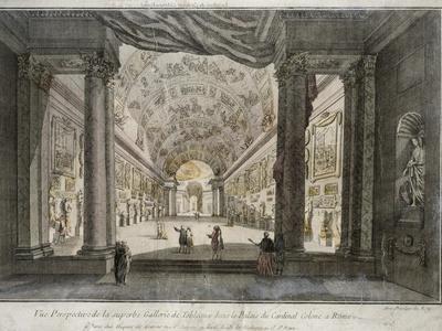 'The Gallery of Cardinal Colonna Palace in Rome, Italy' Giclee Print ...