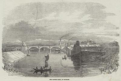 'The Ganges Canal, at Roorkee' Giclee Print | AllPosters.com