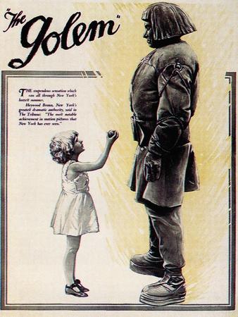 'The Golem, (aka Der Golem, Wie Er In Die Welt Kam), 1920' Art ...