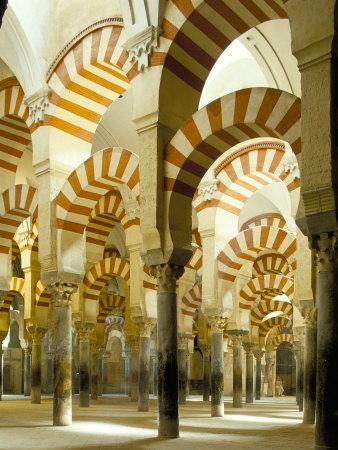 'The Great Mosque, Unesco World Heritage Site, Cordoba, Andalucia ...