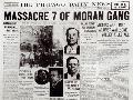'The Gusenberg Brothers, St Valentine Day's Massacre, front page of ...