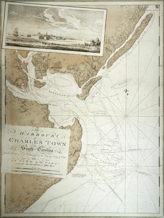 'The Harbour of Charlestown [Charleston] in South Carolina, 1780 ...