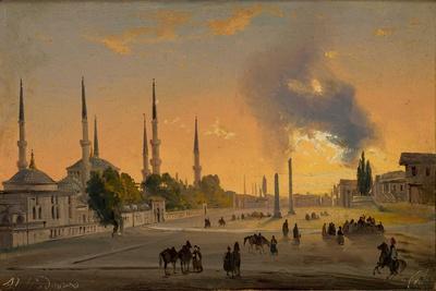 'The Hippodrome of Constantinople, 1843' Giclee Print | AllPosters.com