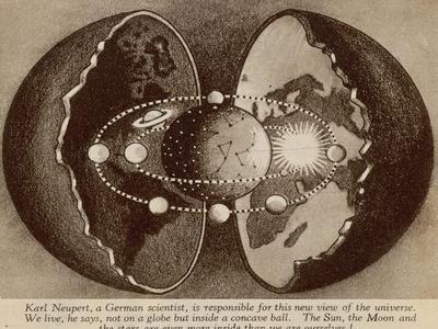 'The Hollow Earth Neupert's Model' Photographic Print | AllPosters.com