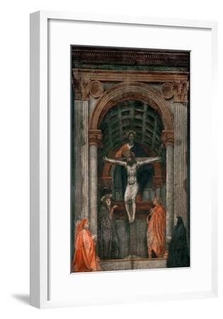 'The Holy Trinity, Fresco' Giclee Print - Masaccio | AllPosters.com