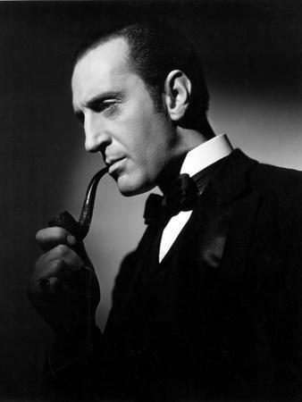 'The Hound of the Baskervilles, Basil Rathbone, 1939' Photo ...