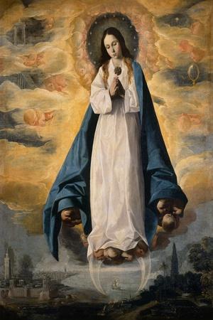 'The Immaculate Conception', 17th century, Oil on canvas, 174 x 138 cm ...