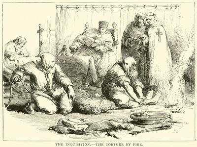'The Inquisition, the Torture by Fire' Giclee Print | AllPosters.com