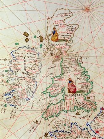 'The Kingdoms of England and Scotland, from an Atlas of the World in 33 ...