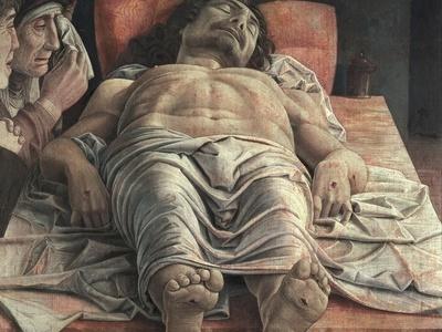 'The Lamentation over the Dead Christ' Print - Andrea Mantegna ...