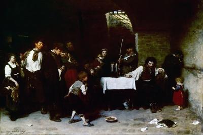 'The Last Day of a Condemned Man in Hungary, 1870' Giclee Print ...