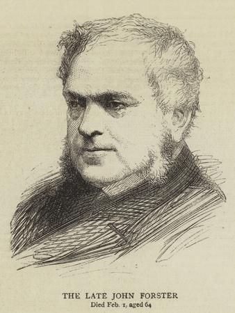 'The Late John Forster' Giclee Print | AllPosters.com