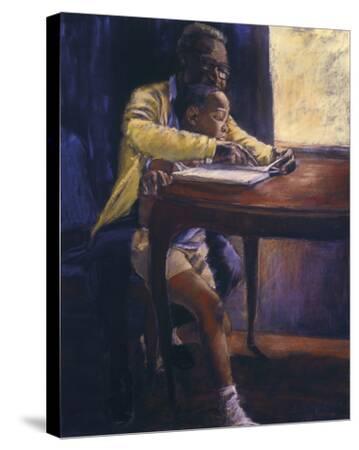 'The Lesson' Stretched Canvas Print - Sharon Wilson | AllPosters.com
