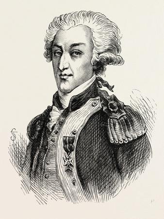 'The Marquis De Lafayette Led Troops Alongside George Washington in the ...